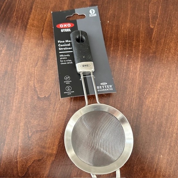 Oxo | Kitchen | Oxo Steel Fine Mesh Conical Strainer 31200 Cocktail Bar ...